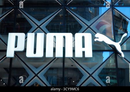 A Puma store is seen in Manhattan, New York City. (Photo by Jimin Kim ...