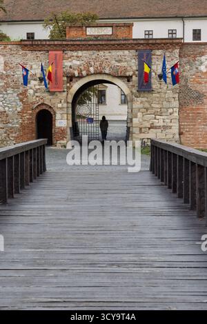 Oradea, Romania - September 27, 2025: Exterior of Bastionul Bethlen ...