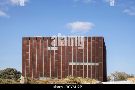 the modern museum housing many artefacts discovered during the ...