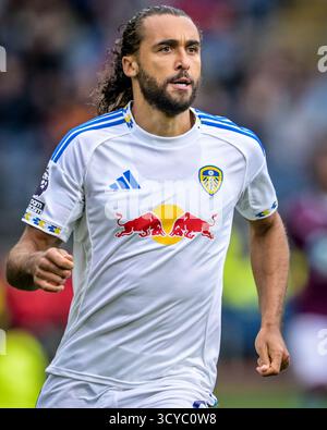 Dominic Calvert-Lewin of Leeds United during the Premier League match ...