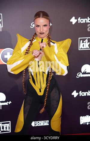 Fame Fighting 2025. Celine Behringer beim BILD-Promi-Boxen Fame ...