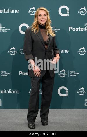 Claudia Gerini attends a photocall during the 41th Giornate ...