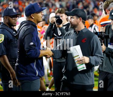Virginia head coach Tony Elliott makes notes during the Atlantic Coast ...