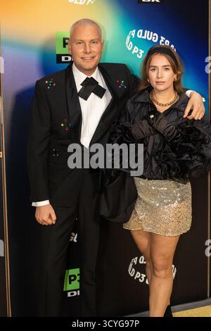 Pelle Peter Jencel and Maria Jencel arrive at the Golden Carpet of the ...