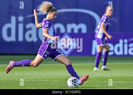 ACF Fiorentina Women's midfielder Emma Severini against Ternana Women's ...