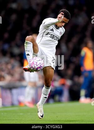 Fulham's Joshua King during the Premier League match at Craven Cottage ...