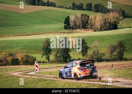 Bad Griesbach, Allemagne. 19th Oct, 2024. 17 OGIER Sebastien, LANDAIS ...