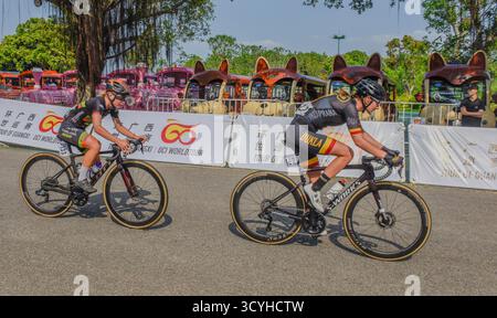 The contestants fought hard at the final station of the 2025 Guangxi ...