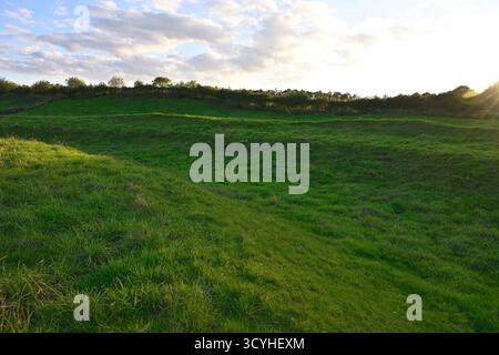 King Arthur's Round Table, Neolithic earthwork henge Eamont Bridge ...