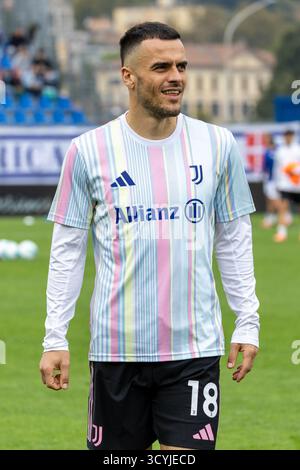 Filip Kostic of Juventus during football Serie A Match, Stadio Artemio ...