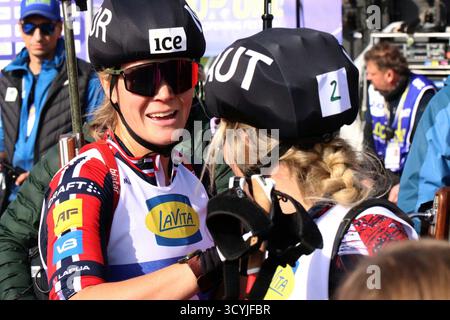 Karoline Knotten (Norway), Women 10 Km Pursuit during the BMW IBU World ...