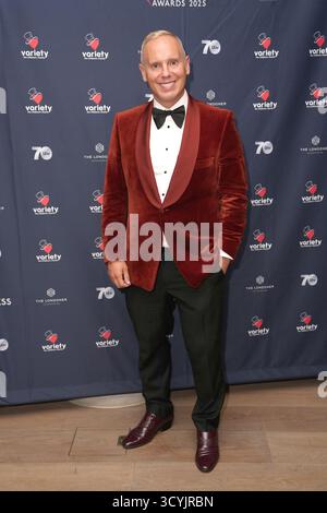 Rob Rinder at the Variety Club Showbusiness Awards 2025, held at The ...