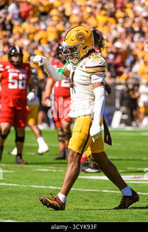 Arizona State defensive back Keith Abney II runs the 40-yard dash ...
