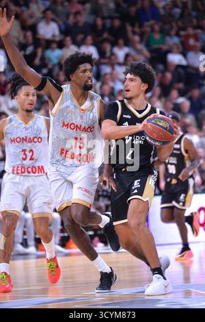 Adam Atamna from LDLC ASVEL during the French championship, Betclic ...