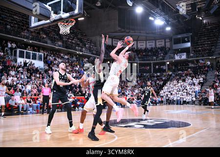 Action during the French championship, Betclic Elite basketball match ...