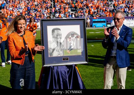 Denver Broncos co-owners Carrie Walton Penner, left, and Condoleezza ...