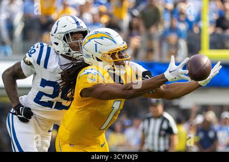 Indianapolis Colts cornerback Mekhi Blackmon (29) runs after Seattle ...