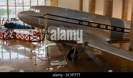 Douglas DC-4 at Royal Saudi Air Force Museum in Riyadh, Saudi Arabia ...