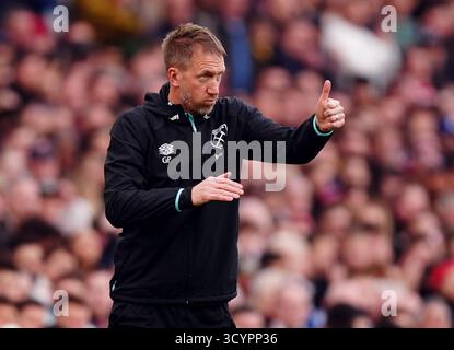 Graham Potter Head Coach of Sweden talks to the media during Sweden ...