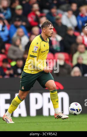 Wrexham's Callum Doyle during the Sky Bet Championship match at SToK ...