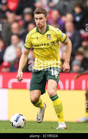 Wrexham's Ben Sheaf during the Sky Bet Championship match at the SToK ...