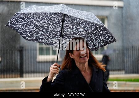 Baroness Chapman of Darlington leaves after a Cabinet meeting in ...