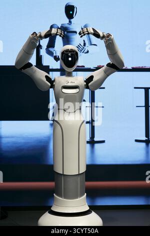 Prototype robot at the exhibition Stock Photo - Alamy