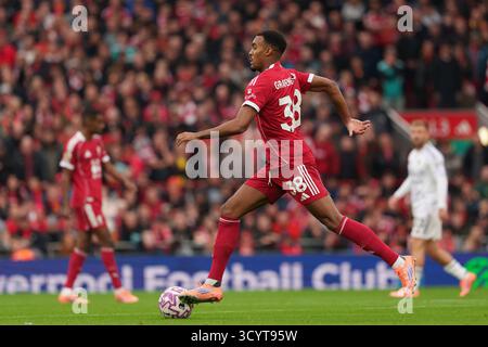 Ryan Gravenberch of Liverpool during the Premier League match Liverpool ...
