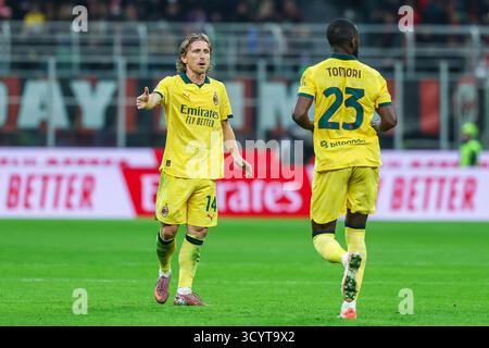 Luka Modric of AC Milan seen in action during Serie A 2025/26 football ...