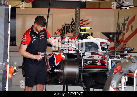 Haas F1 Team mechanic on the grid. 14.06.2026. Formula 1 World ...