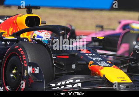 Red Bull's Max Verstappen during free practice 1 at the Yas Marina Circuit ahead of the Abu ...