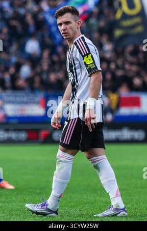 Francisco Conceicao of Juventus FC looks on prior to the Serie A ...