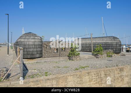 Sauna, Iglupark, Hafenviertel Noblessner, Kalamaja, Tallinn, Estland ...