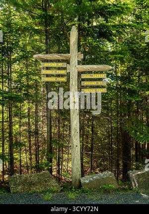 Direction Sign Carriage Road Stock Photo - Alamy