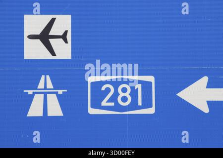 Highway sign, Bremen, Germany, Europe I Road Sign to Freeway, Bremen ...