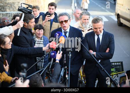 Nicolas Sarkozy Lawyer Christophe Ingrain arriving at the Paris Appeal ...