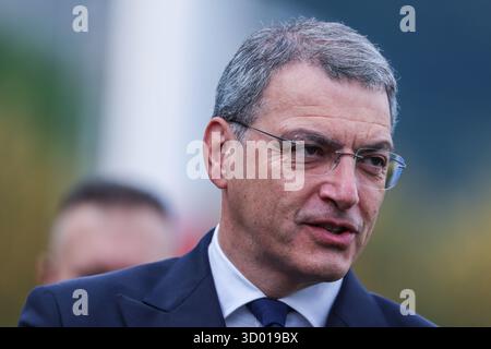 Damien Comolli Football Director of Juventus FC looks on during Serie A ...