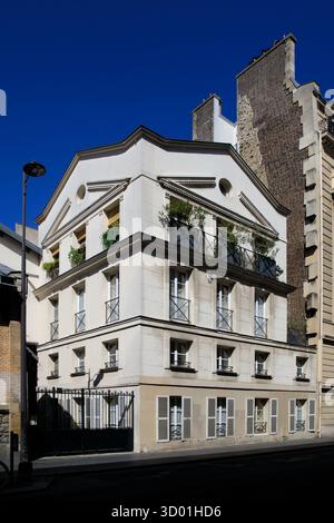 France, Paris, 14th, Montparnasse district, Montparnasse tower Stock ...
