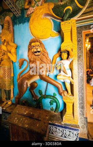Beruwala,Sri Lanka. 02 february 2023 gigantic Buddha Statue at Kande ...