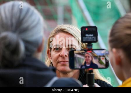 Nia K?nzer (DFB-Sportdirektorin Frauenfu?ball) UEFA Women?s Euro 2025 ...