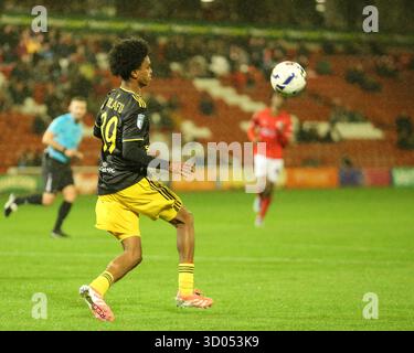 Yuel Helafu of Manchester United during the The Vertu Trophy Group D ...