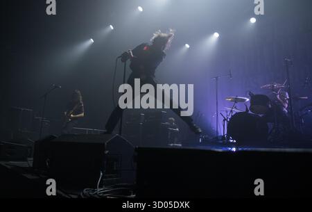 Refused perform live at the o2 victoria warehouse manchester uk, 2nd ...
