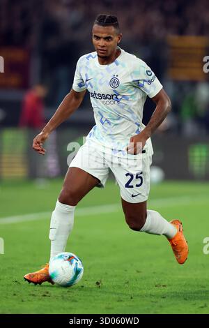Manuel Akanji of FC Internazionale seen in action during Serie A 2025/ ...
