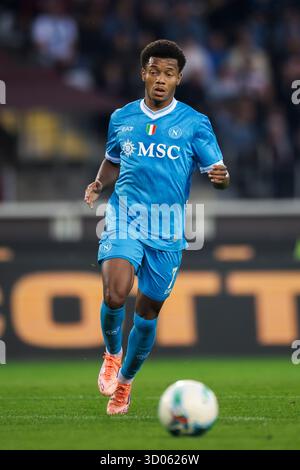 David Neres of SSC Napoli in action during UEFA Champions League 2025/ ...