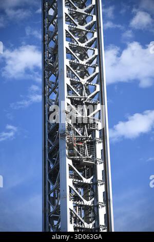 Starship 38 preparations prior to a static fire test on the orbital ...