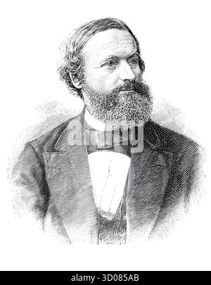 Gustav Kirchhoff, Gustav Robert Kirchhoff (1824-1887), German physicist ...
