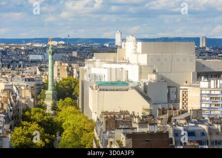 Opera Paris, France, top view Stock Photo - Alamy