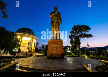 Tajikistan, Silk road, Khojand, Sughd, mausoleum of the poet Kamal ...
