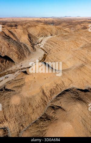 Aerial view of Kuiseb canyon and river, Namibia, Africa Stock Photo - Alamy