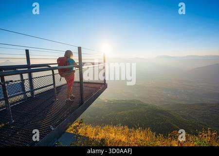 Belvedere Vertige des Cimes, vercors, france Stock Photo - Alamy